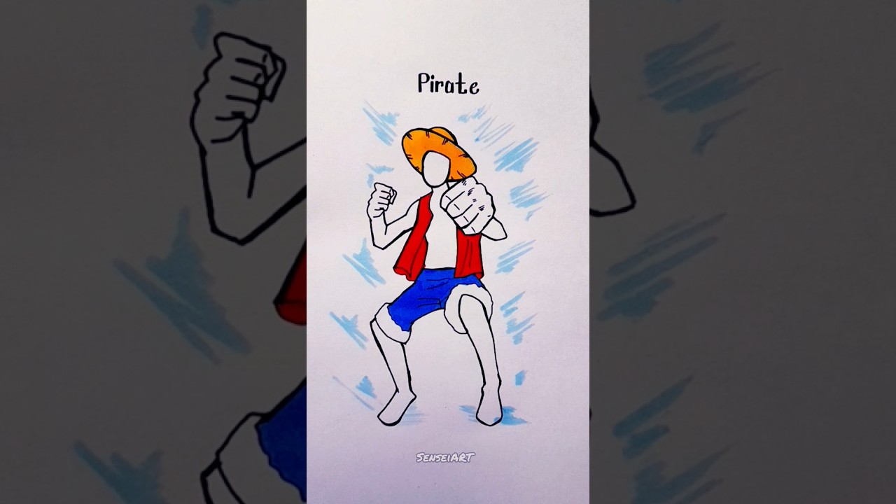 How to draw body with powers 😳 #shorts #anime #stickman #art #drawing #tutorial #howtodraw  #fyp