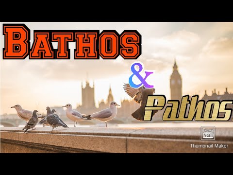 What Are Bathos And Pathos?| Easy Exemplary English