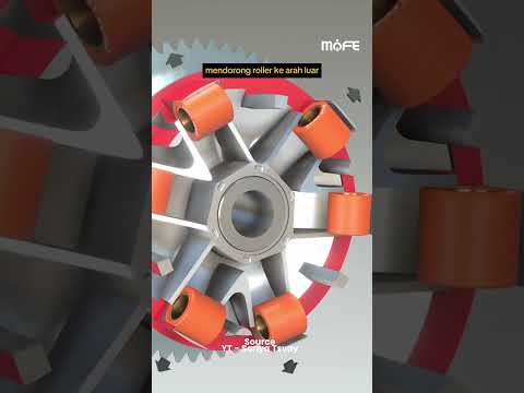 Cara Kerja Roller pada CVT Motor!