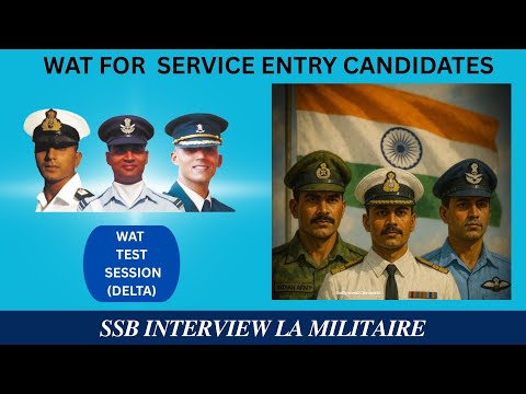 The #1 Technique to ACE SSB WAT Service Entry Test DELTA with Precision and Depth
