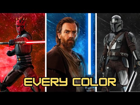 EVERY Lightsaber Color EXPLAINED In Detail