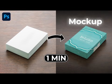 Easily Create Box Mockup Photoshop Tutorial