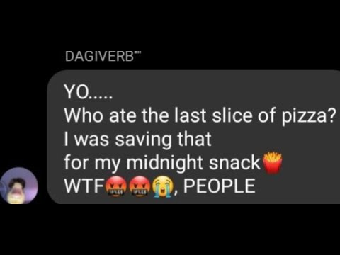 Average Day in Group chat (who ate my pizza?)...|Bruh...💀|(🔥CAUTION🔥:ZERO Chill)