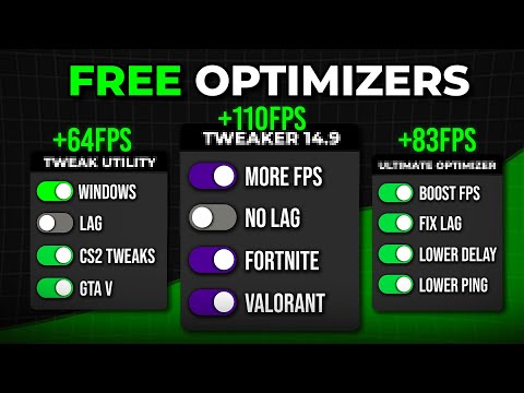 5 BEST FREE WINDOWS 10/11 OPTIMIZERS That Got ME 500 FPS in Fortnite!