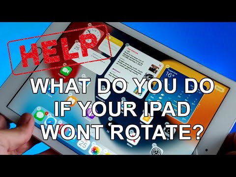 🔄 What to do if your iPad Screen Wont Rotate!!! 🔄
