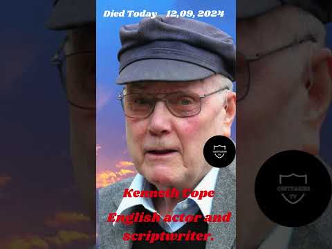 Kenneth Cope Died Today 12/09/2024 #shorts #obituaries
