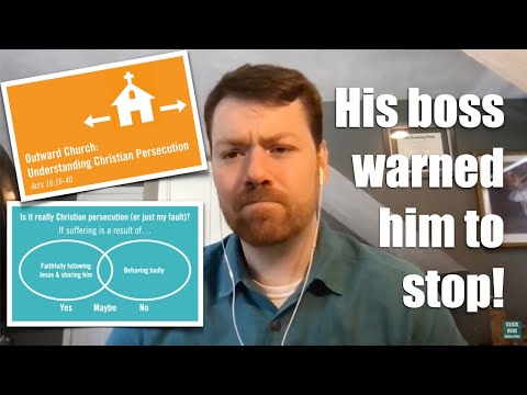 Understanding Christian Persecution | Acts 16:16-40 Sermon (Are Christians being persecuted?)