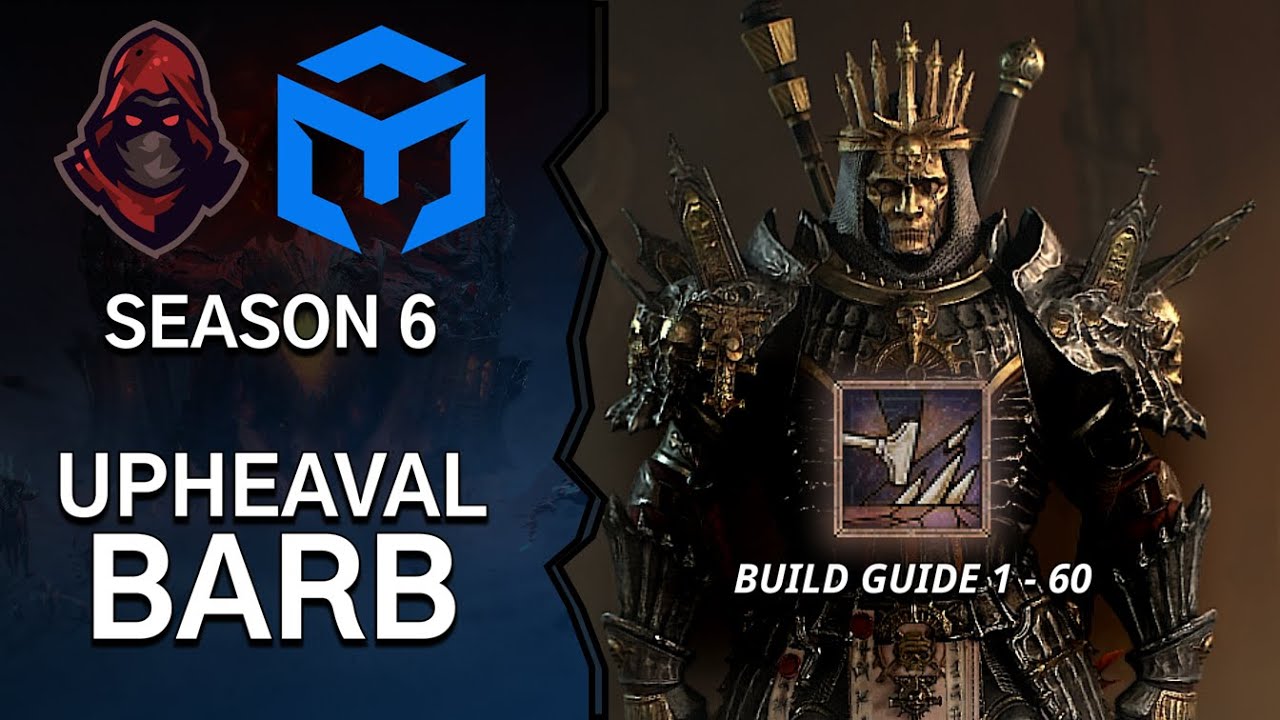 Upheaval Barbarian Leveling Guide - D4 Maxroll.gg