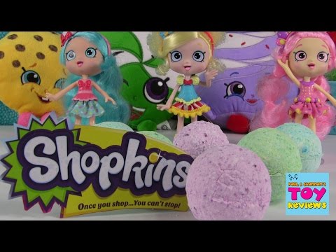 Surprise Shopkins Bath Bombs Fizzies | Minecraft & More Toys | PSToyReviews