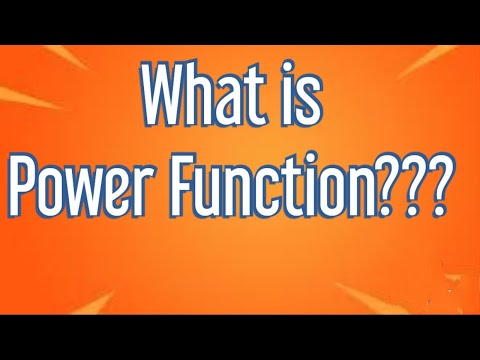 What is Power Function?