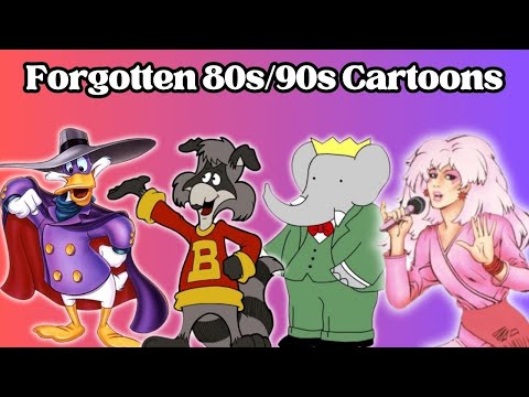 10 Forgotten 80s/90s Cartoons No One Ever Talks About!