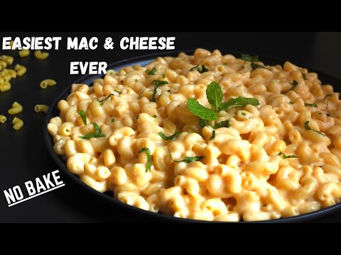 No Bake Mac and Cheese Recipe | How To Make No Bake Mac and Cheese| White Sauce Pasta | Bowl To Soul