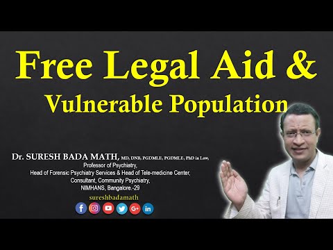 Free Legal Aid for Vulnerable Population (Legal Services Authority Act, 1987) NALSA Day (Nov 9)
