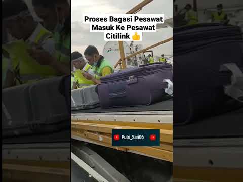 Lihat Cara Masukan Bagasi Pesawat Citilink #shorts #bagasi #pesawat #citilink