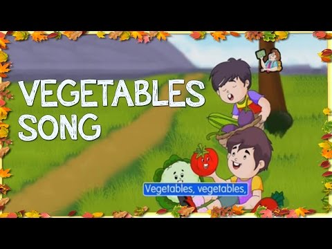 Vegetables Song - Popular English Nursery Rhymes With Lyrics