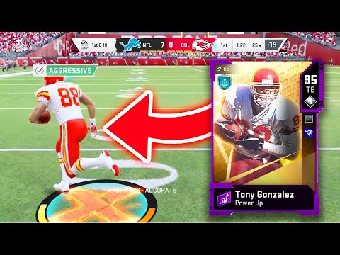NFL 100 TONY GONZALEZ IS A CHEATCODE with TE SPECIALIST! - Madden 20 Ultimate Team