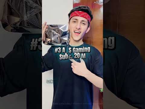Top 5 Gaming Channel On Youtube in India ???? | Top 5 Gaming Youtubers in India | #shorts #viral #short