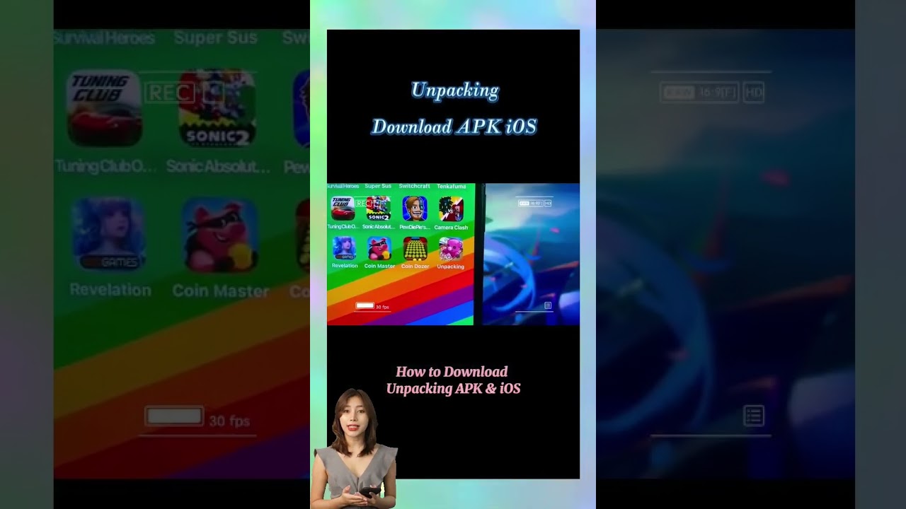 Unpacking  update tutorial download on mobile 2025