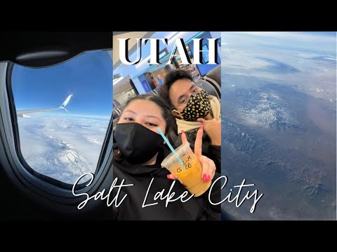 Landing in Salt Lake City, Utah Day 1 | SALT LAKE CITY TRAVEL VLOG