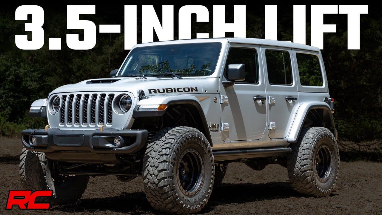Rough Country Rolls Out 3.5-Inch Lift Kit for the Jeep Wrangler Rubicon ...