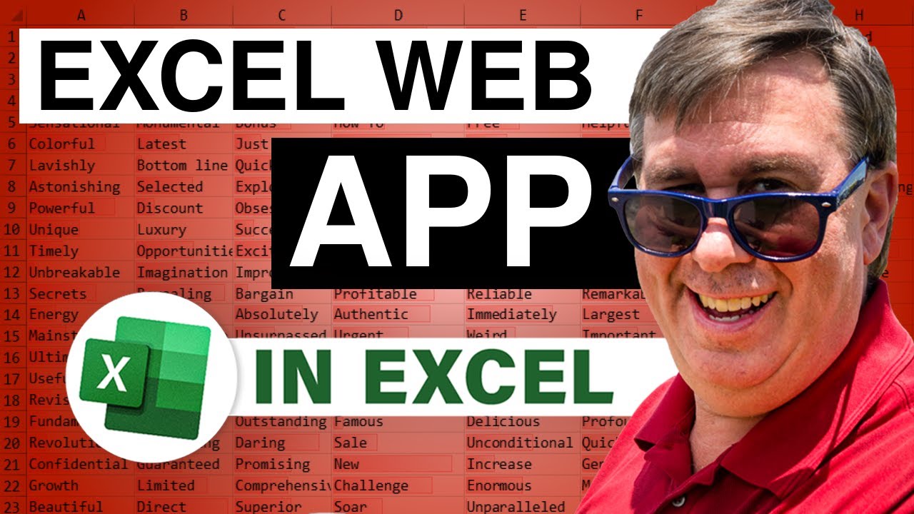 Excel - the Excel Web App: Access, Edit, & Collaborate on Spreadsheets Anywhere! - Episode 1211.137