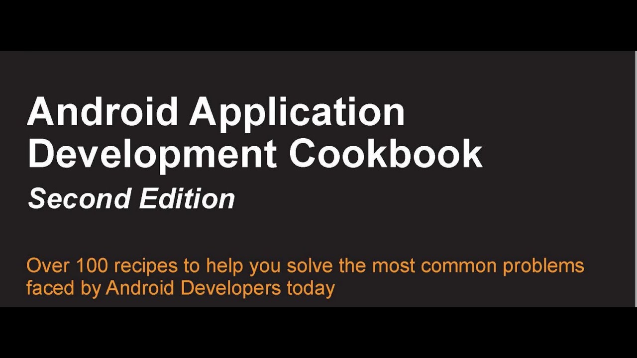 2, Switching between activities chapter 1 Android Application Development Cookbook 2nd Edition