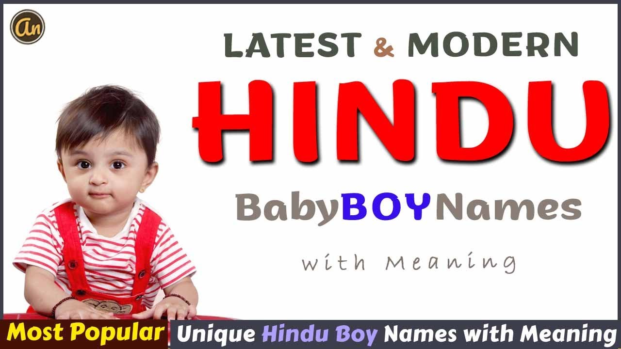 Top 100 Latest And Modern Hindu Baby Boy Names || लड़कों के लिए टॉप 100 मॉडर्न नाम 2023