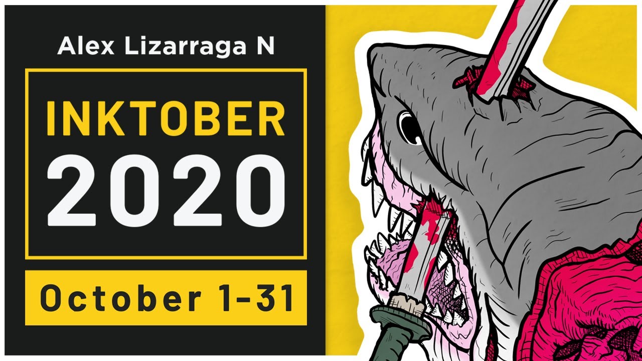 INKTOBER 2020 - Alejandro Lizarraga