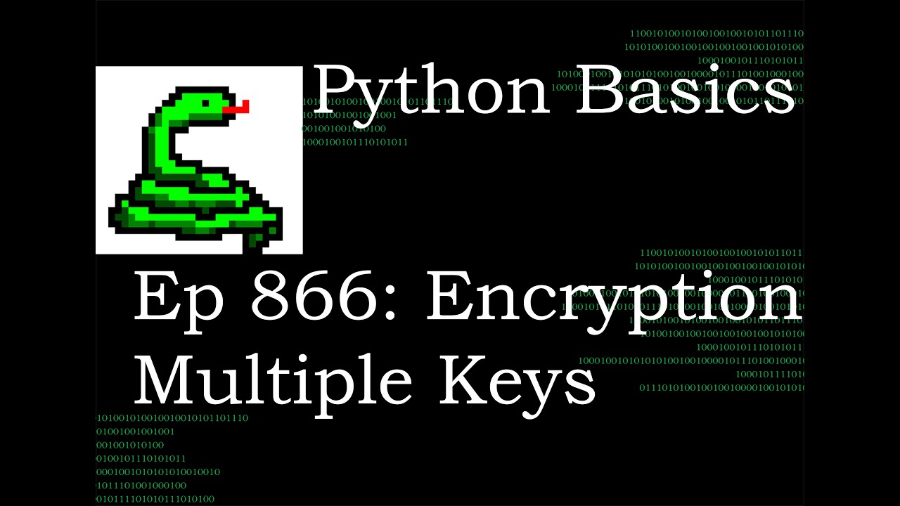 Python Basics Tutorial Cryptography MultiFernet Object || Data Encryption