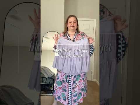 BLOGILATES X TARGET TRY ON HAUL 🛍️ #plussizefashion #haul