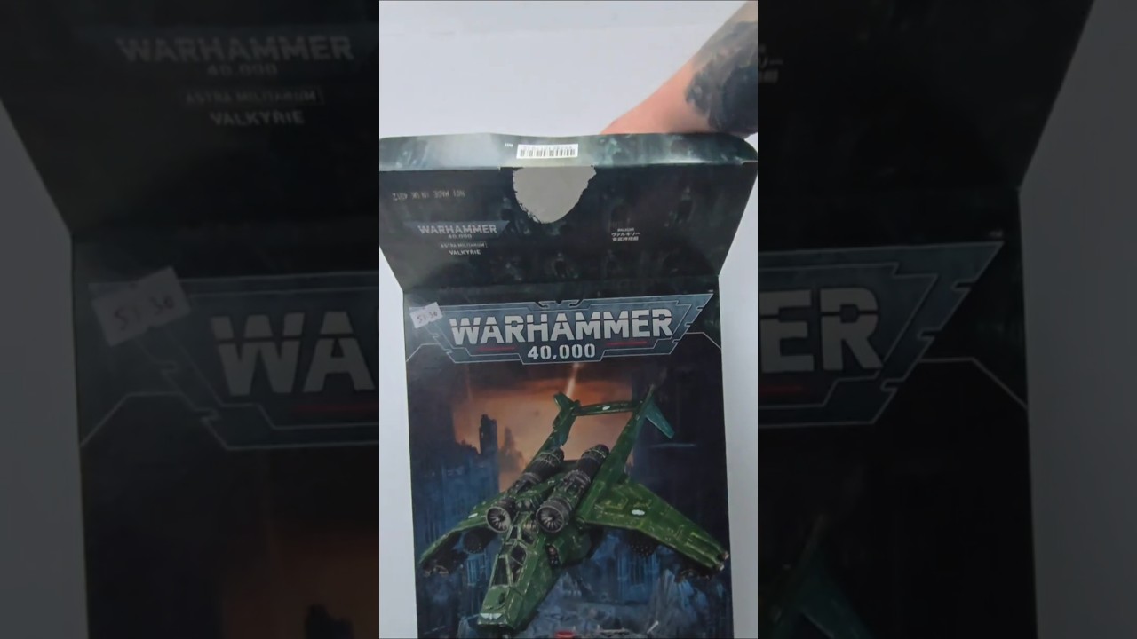Warhammer 40K - Valkyrie Unbox #warhammer #warhammer40k #tabletopgaming #wargaming #astramilitarum