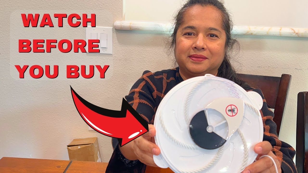 Qualirey Electric Fly Trap Fly Catcher Pest Device Gnat Flying Insect Trap Automatic IndoorPest Trap