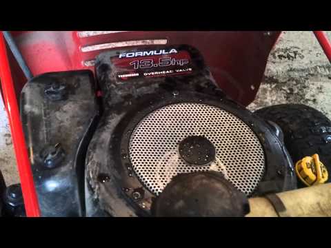 Tecumseh 13.5 HP mower start issue
