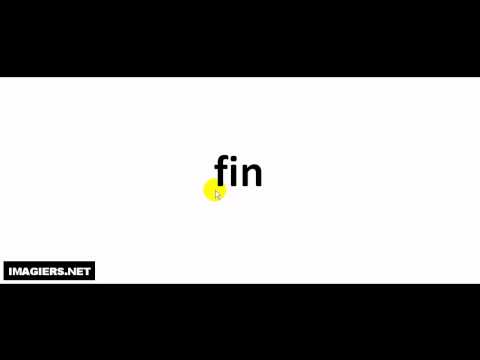 French pronunciation = fin