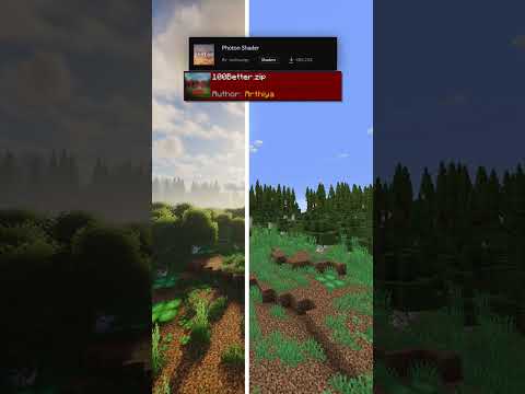 BEST Texture Pack + Shaders COMBO #shorts