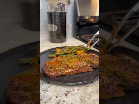 THE MOST DELICIOUS OVEN BAKED PORK STEAKS ! #shorts
