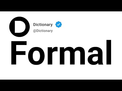Formal Meaning In Bengali