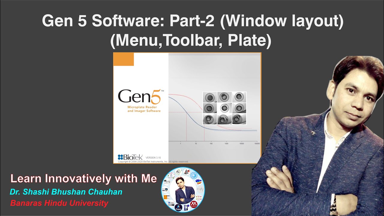 Gen5 Software : Part-2 Window layout (Menu,Toolbar,Plate)