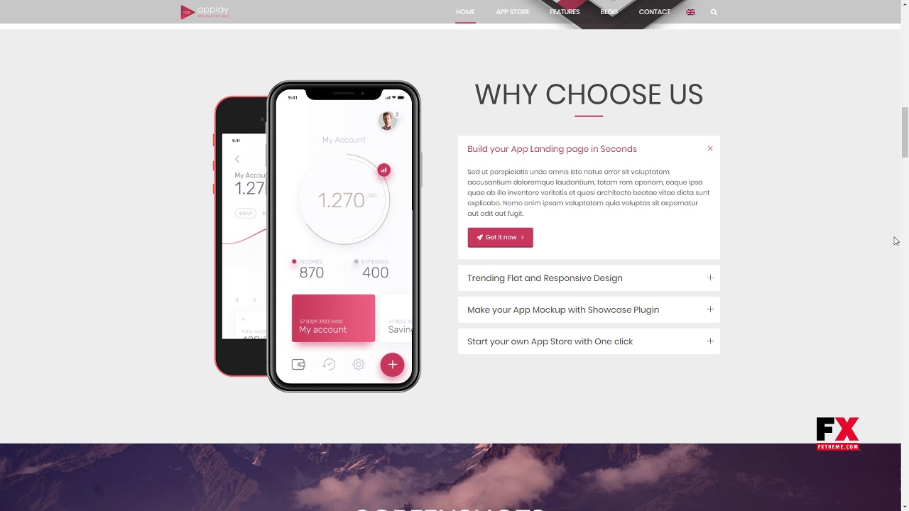 Applay - WordPress App Showcase and App Store Theme      Carey Roswel