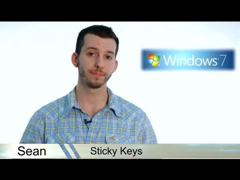 Learn Windows 7 - Sticky Keys