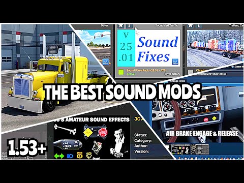 The BEST Sound MODS For American TRUCK Simulator