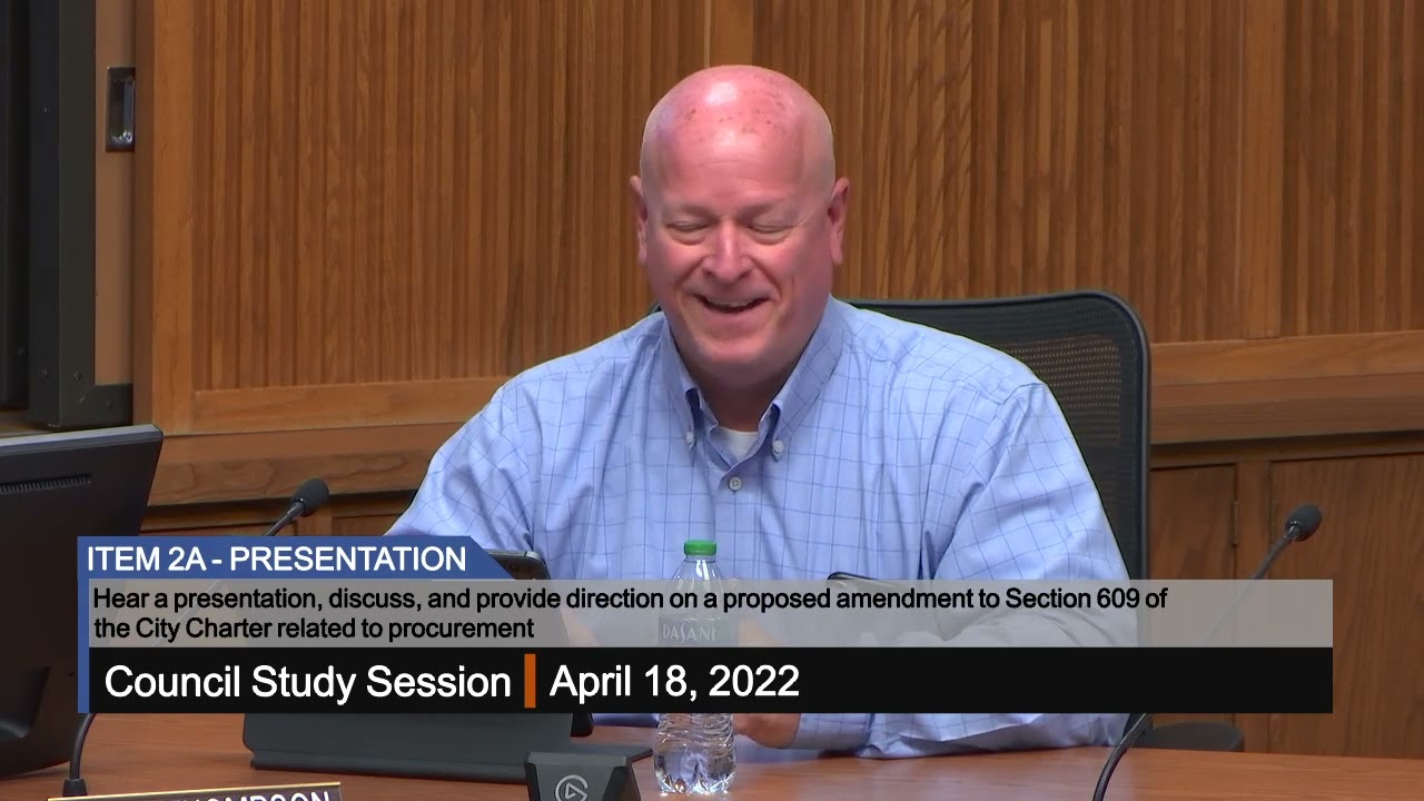 Council Study Session - 4/18/2022