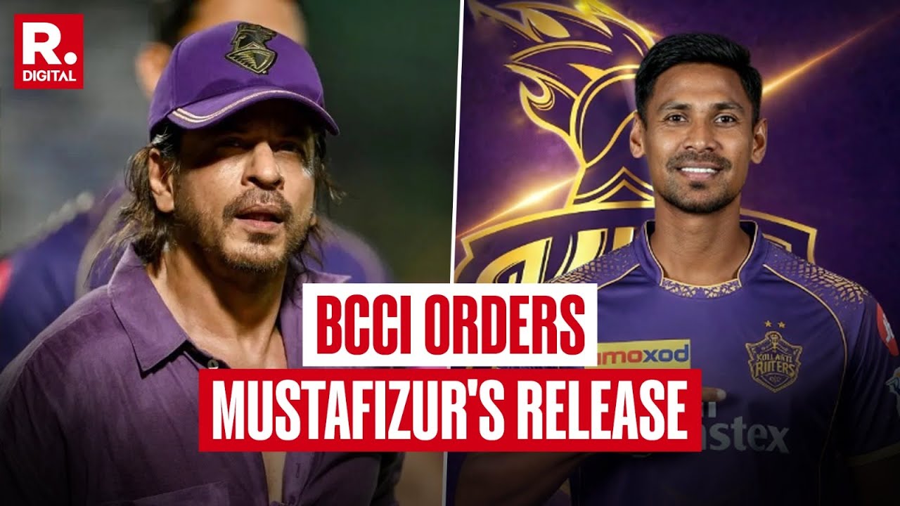 BCCI Instructs KKR To Release Bangladeshi Pacer Mustafizur Rahman Amid Bangladesh-IPL Row