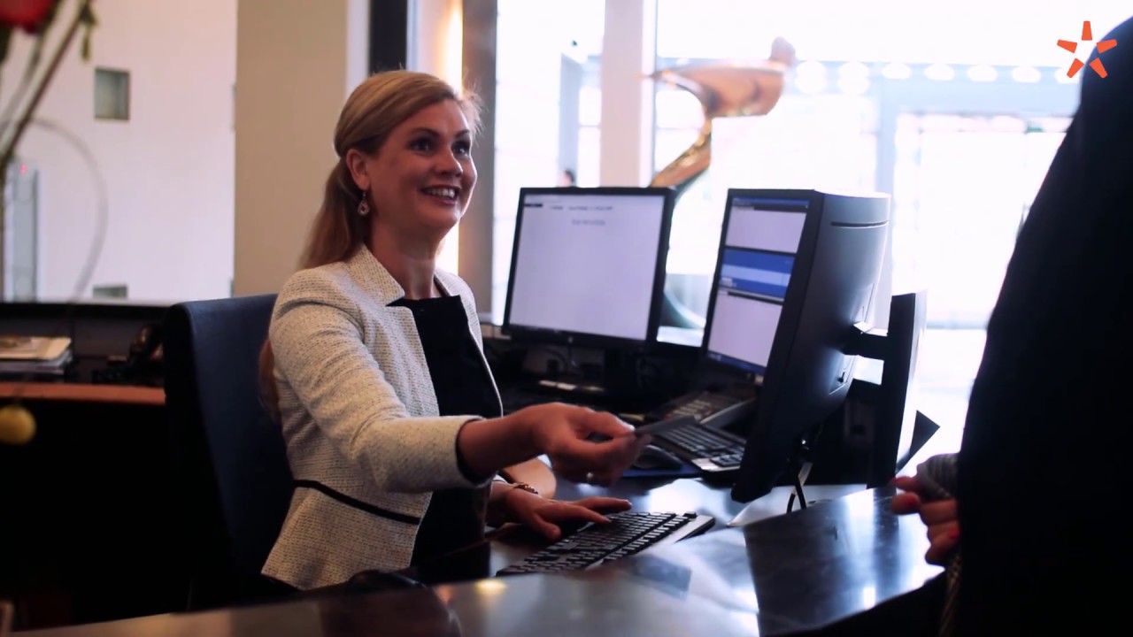 Issue a visitor badge via AEOS