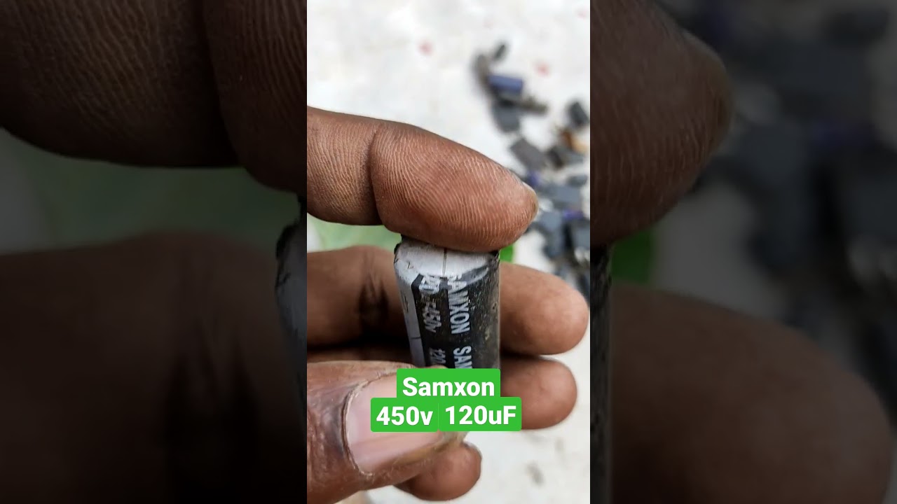 capacitor samxon 120uF 450v
