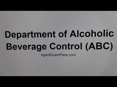 115 Department of Alcoholic Beverage Control (ABC) Real Estate License Questions AgentExamPass.com