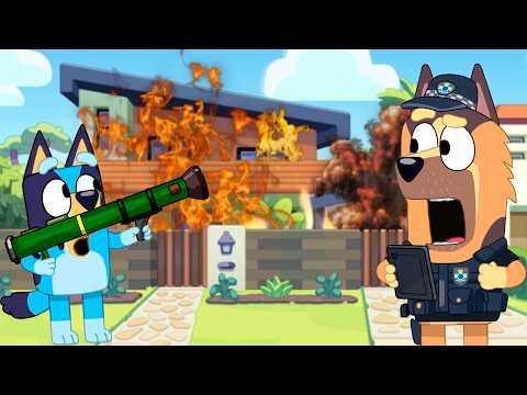 BLUEY and BINGO TRY NOT TO LAUGH madness YTP