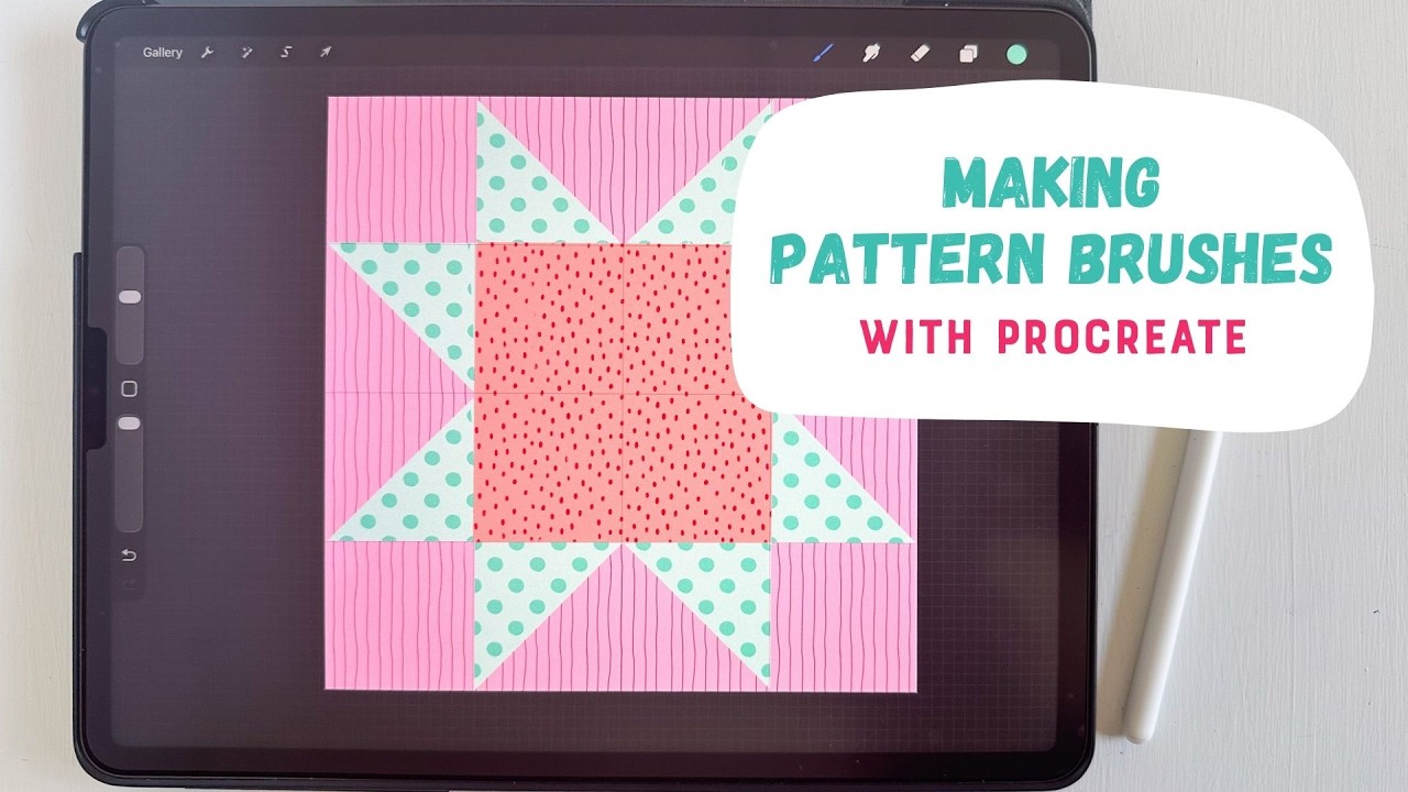 Making Pattern Brushes with Procreate