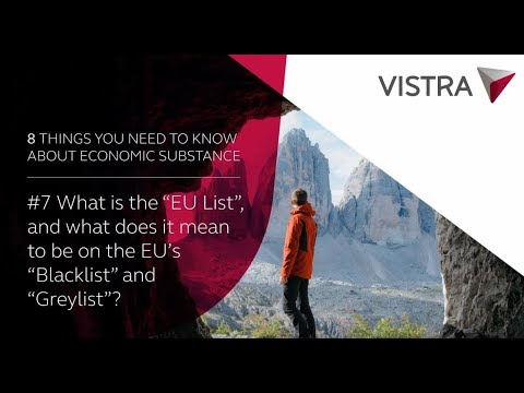 What is the EU List, and what does it mean to be on the EU’s 'Blacklist' and 'Greylist'?