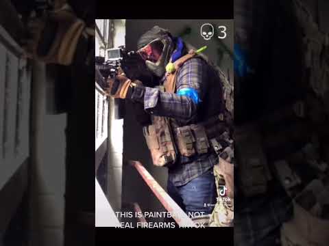 How paintball feels to take that shot!